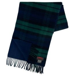 O'Connelll's Cashmere & Lambswool Reversible Scarf - Blackwatch (111277 ...