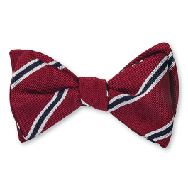 O'Connell's Silk Twill Bow Tie - Old Cholmelians (108463) | Men's and ...