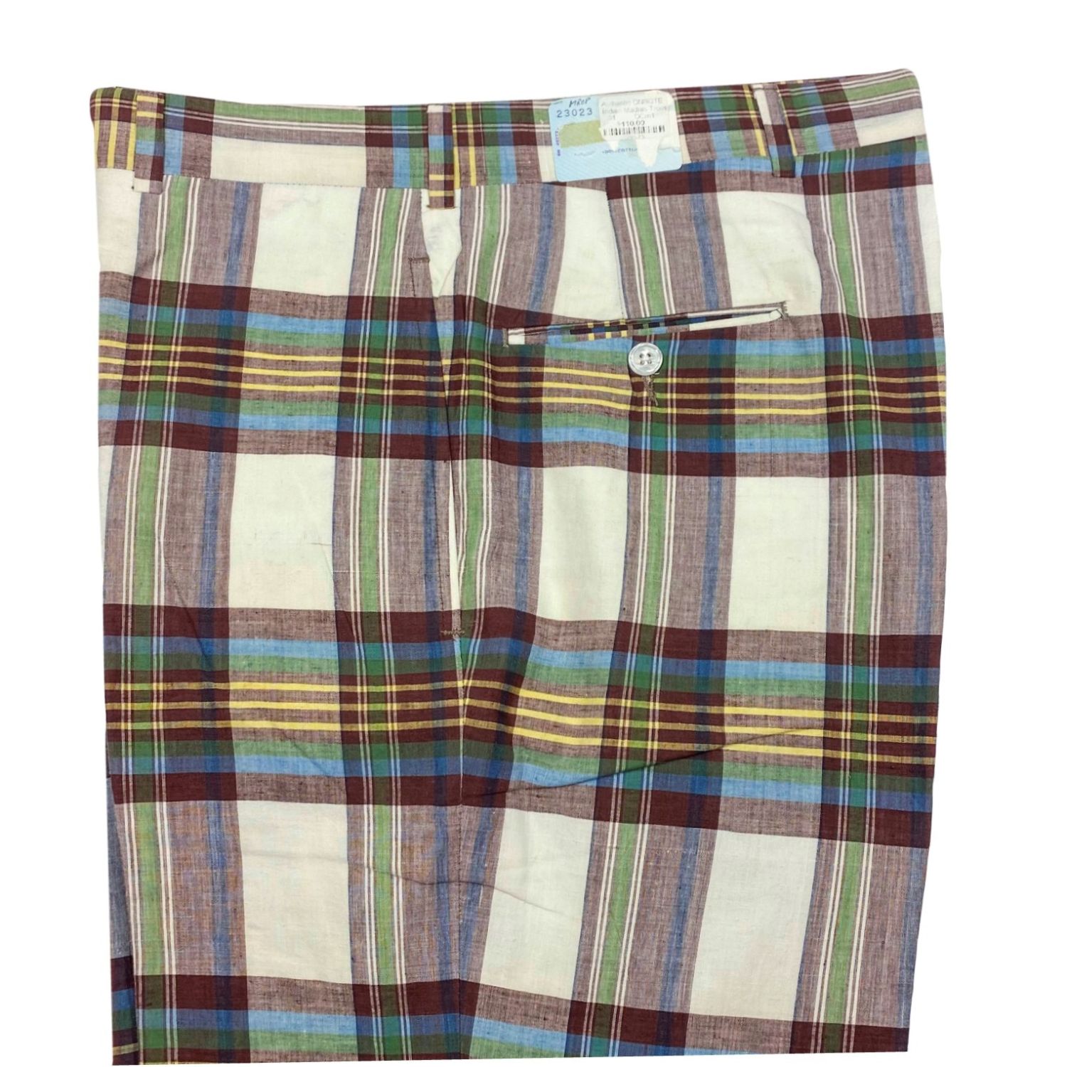 Authentic India Bleeding Madras Trouser (DCm1) | Men's and women's clothing