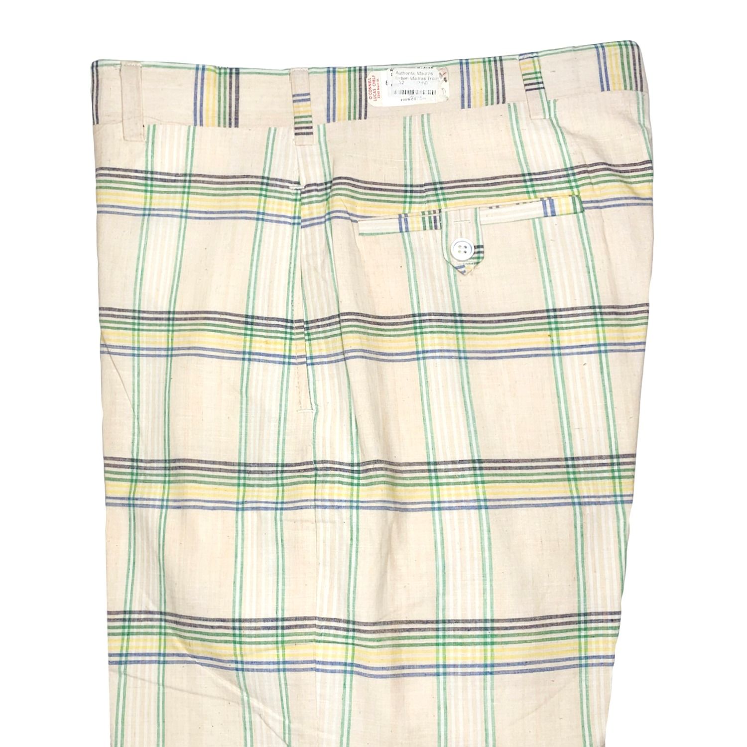 Authentic India Bleeding Madras Trouser (Pch0) | Men's and women's clothing