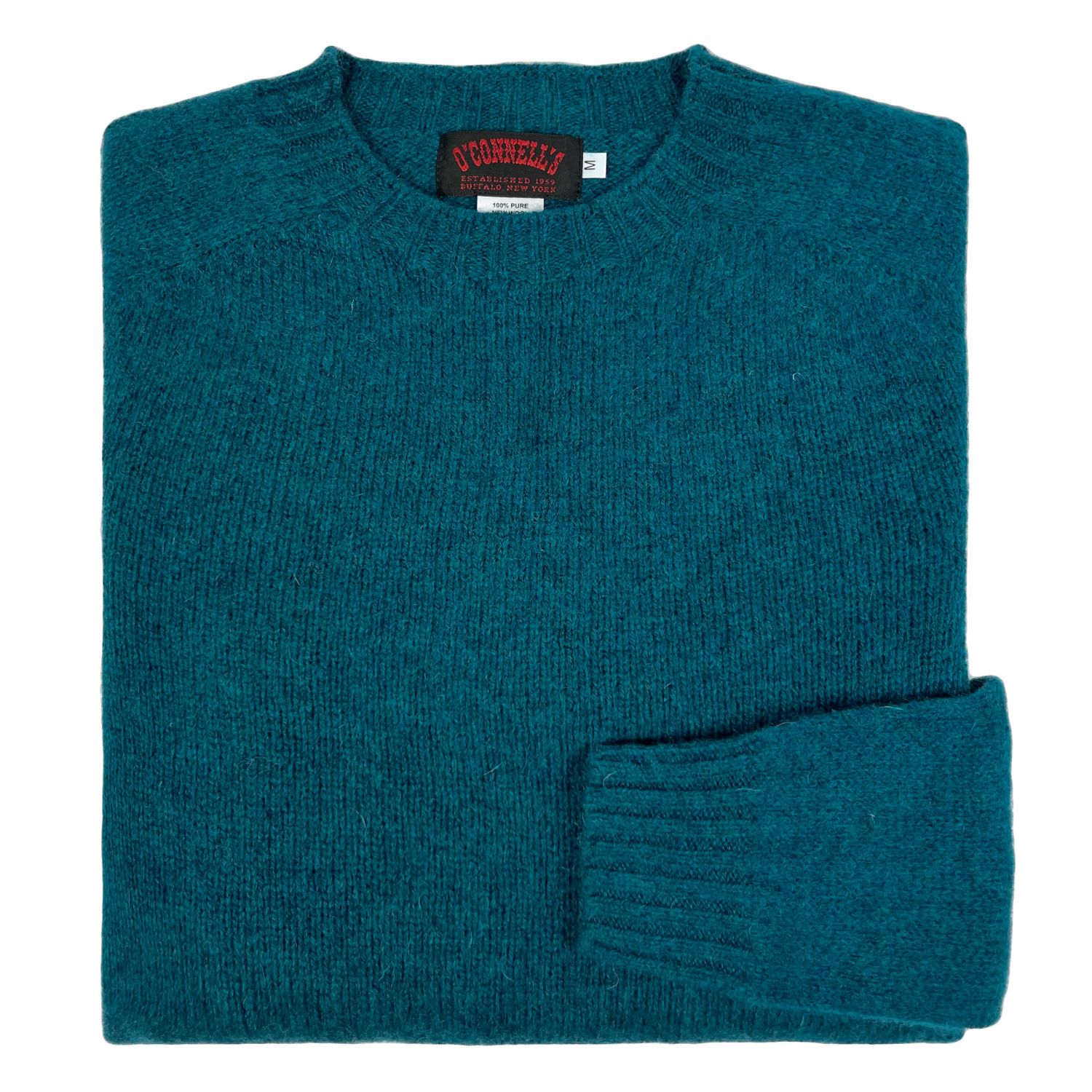 O'Connell's Womens Scottish Shetland Crewneck Sweater - Atlantic | Men ...